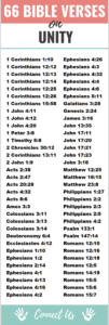 65 Important Bible Scriptures on Unity – ConnectUS