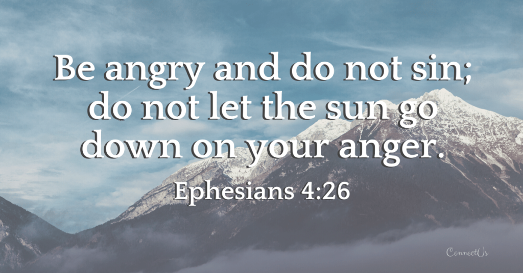 40 Compelling Bible Scriptures on Anger – ConnectUS