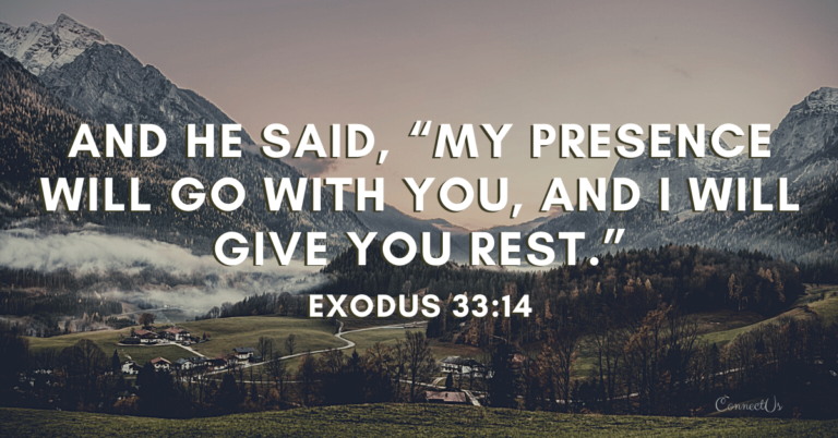 70 Comforting Bible Scriptures on Rest – ConnectUS