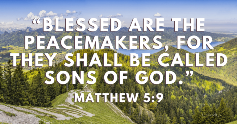 50 Inspiring Bible Scriptures on Peace – ConnectUS
