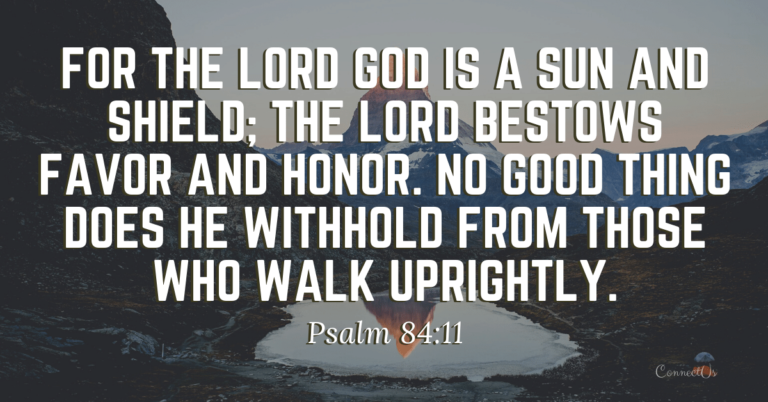 50 Uplifting Bible Scriptures on Favor – ConnectUS