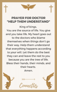 11 Inspiring Prayers for Doctors – ConnectUS
