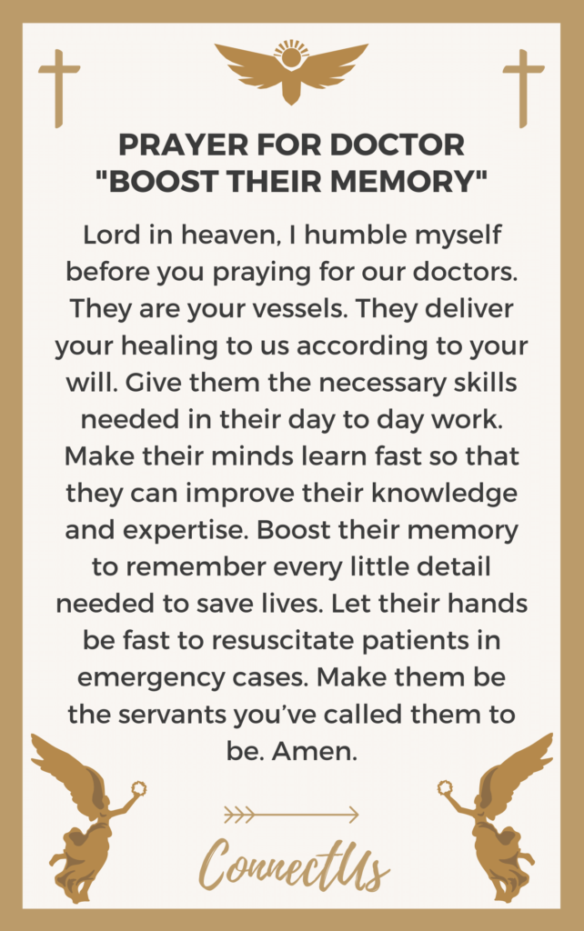 11 Inspiring Prayers for Doctors – ConnectUS