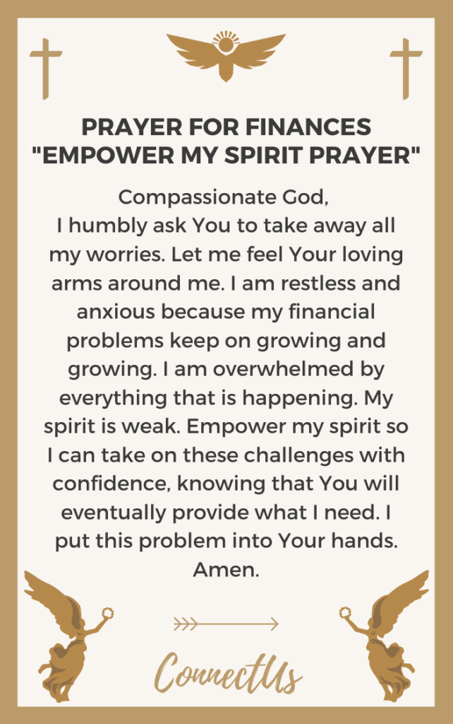 25 Powerful Prayers for Financial Stability with Images – ConnectUS