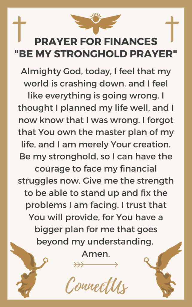 25 Powerful Prayers for Financial Stability with Images – ConnectUS