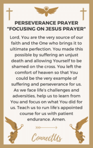 25 Powerful Prayers for Perseverance with Prayer Card Images – ConnectUS