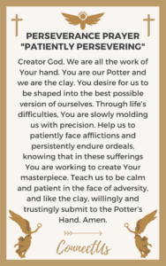25 Powerful Prayers for Perseverance with Prayer Card Images – ConnectUS