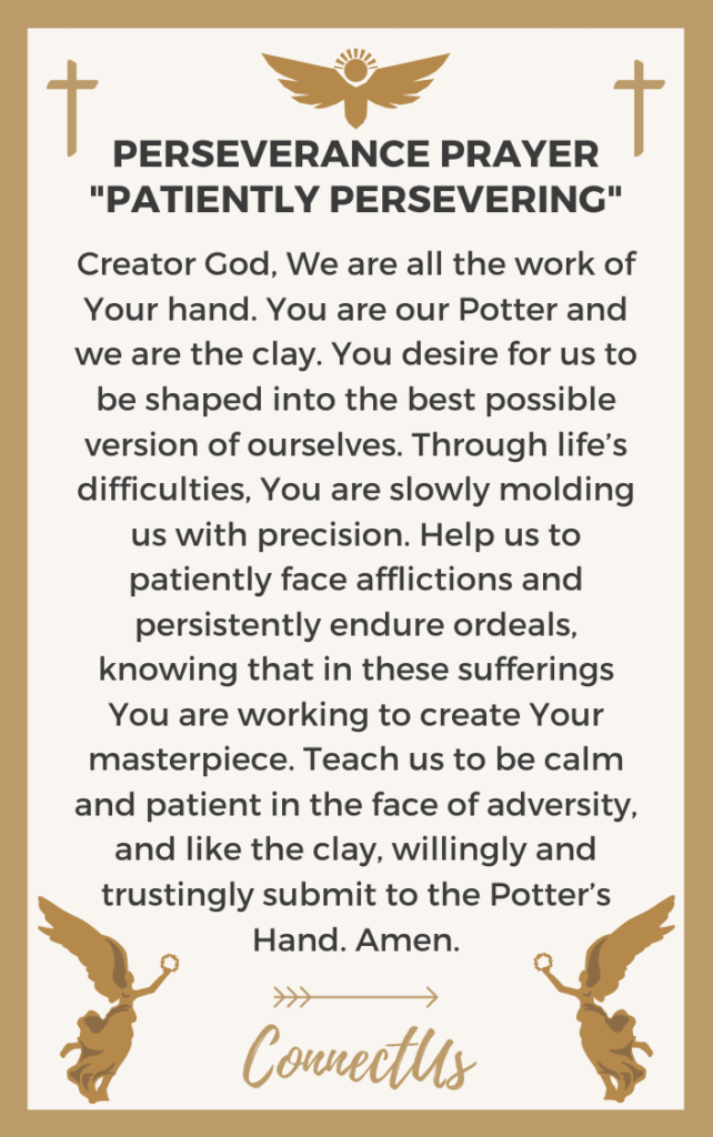 25 Powerful Prayers for Perseverance with Prayer Card Images – ConnectUS