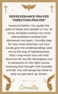 25 Powerful Prayers for Perseverance with Prayer Card Images – ConnectUS
