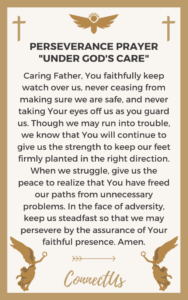 25 Powerful Prayers for Perseverance with Prayer Card Images – ConnectUS