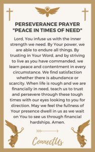 25 Powerful Prayers for Perseverance with Prayer Card Images – ConnectUS