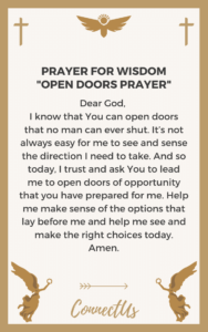 20 Powerful Prayers for Wisdom and Direction – ConnectUS