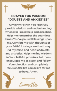 20 Powerful Prayers for Wisdom and Direction – ConnectUS