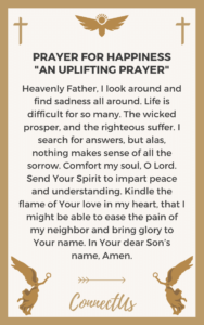 15 Uplifting Prayers for Happiness – ConnectUS