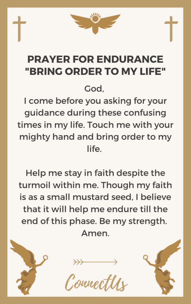 15 Encouraging Prayers for Endurance – ConnectUS
