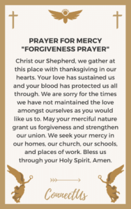 25 Powerful Prayers for Mercy from God – ConnectUS