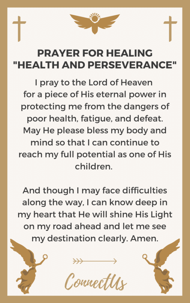 25 Uplifting Prayers for Healing of the Body – ConnectUS