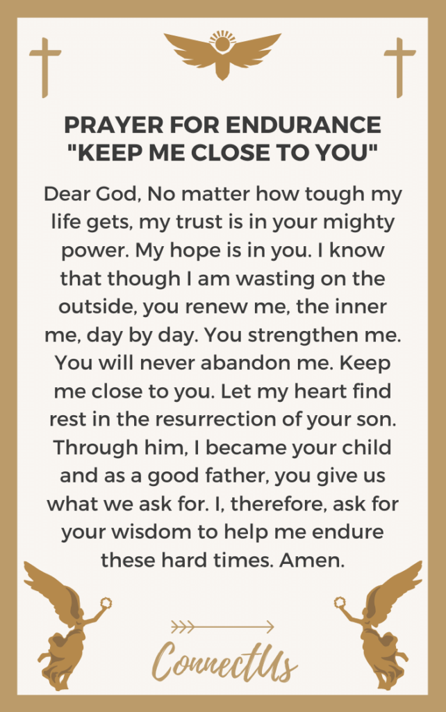 15 Encouraging Prayers for Endurance – ConnectUS