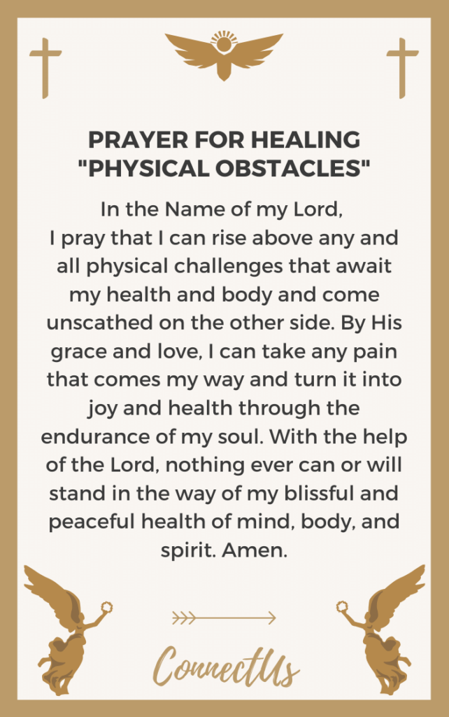 25 Uplifting Prayers for Healing of the Body – ConnectUS
