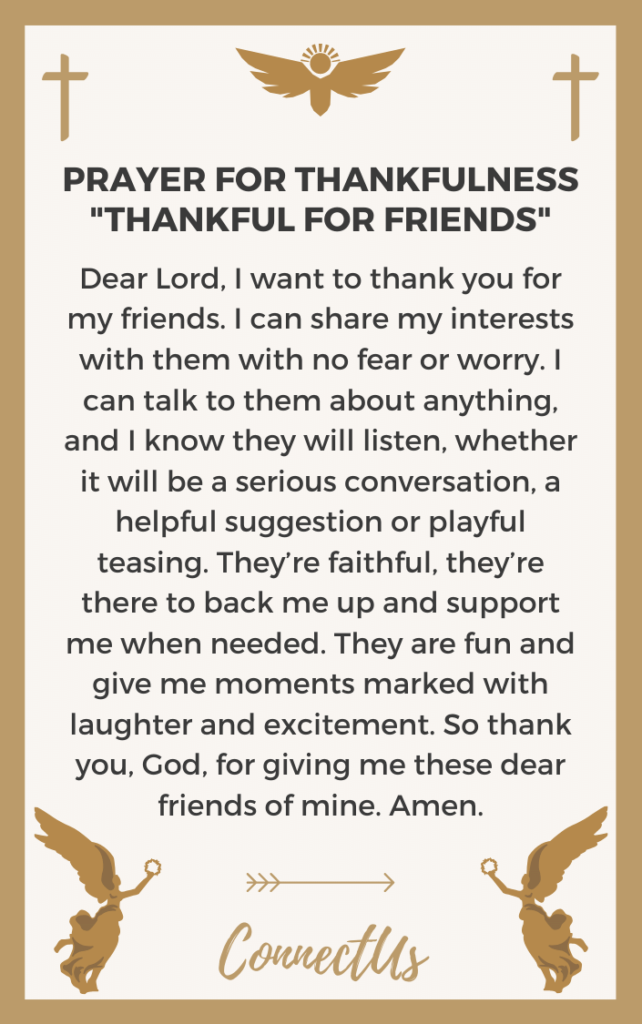12 Strong Prayers for Thankfulness – ConnectUS