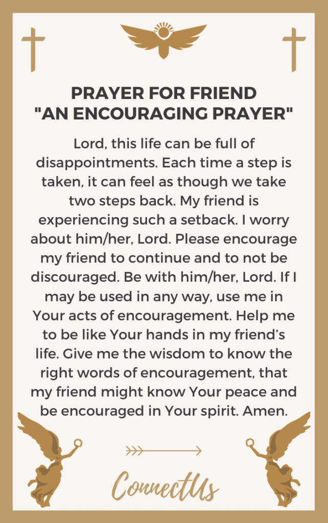 25 Strong Prayers for a Friend – ConnectUS