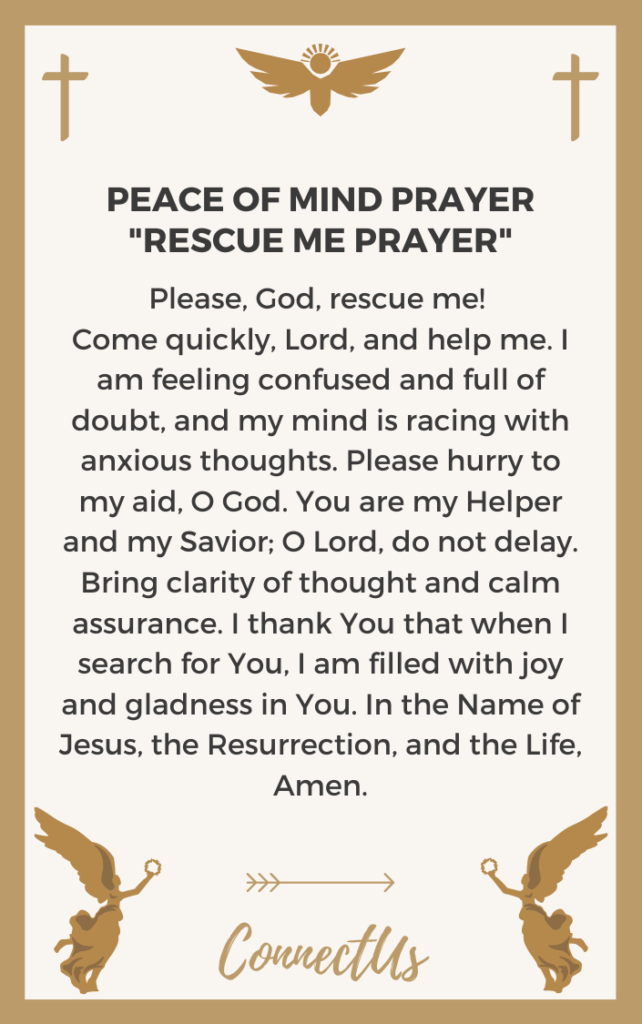 25 Encouraging Prayers for Peace of Mind with Images – ConnectUS