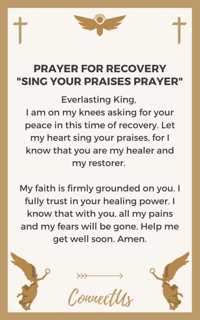 25 Uplifting Prayers for Fast Recovery – ConnectUS