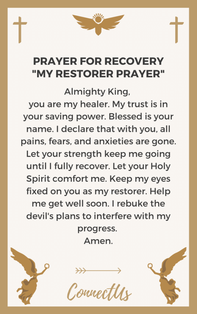 25 Uplifting Prayers for Fast Recovery – ConnectUS