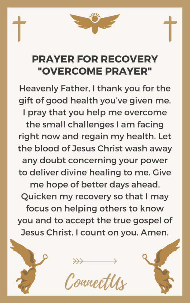 25 Uplifting Prayers for Fast Recovery – ConnectUS
