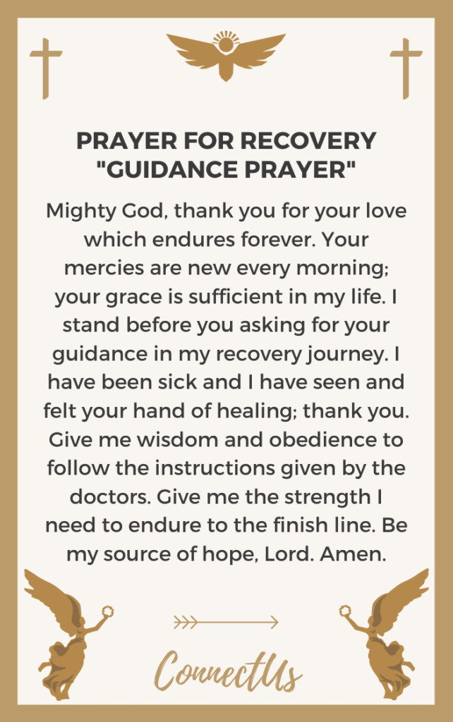 25 Uplifting Prayers for Fast Recovery – ConnectUS