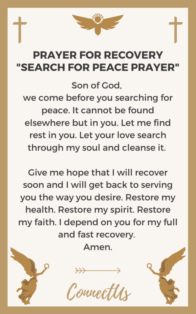 25 Uplifting Prayers for Fast Recovery – ConnectUS