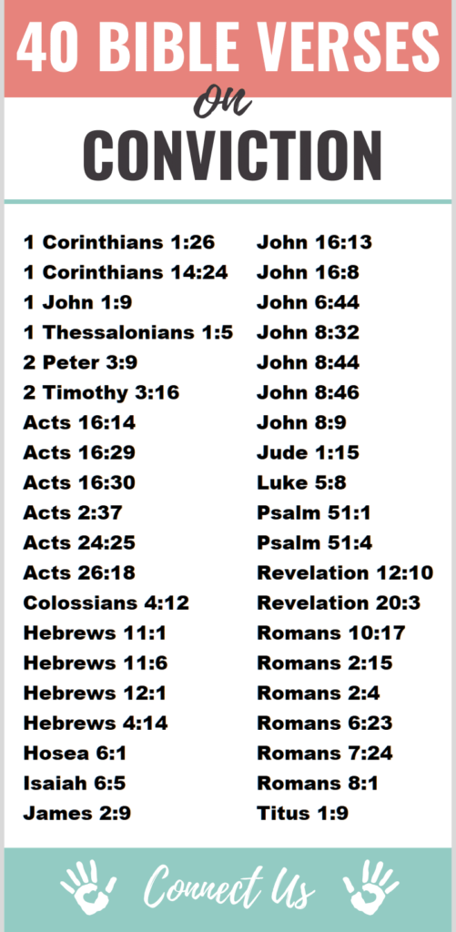 40 Most Powerful Bible Scriptures on Conviction – ConnectUS 40 Most Powerful Bible Scriptures on Conviction – ConnectUS