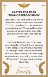 20 Powerful Prayers for Fear – ConnectUS