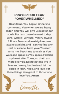 20 Powerful Prayers for Fear – ConnectUS