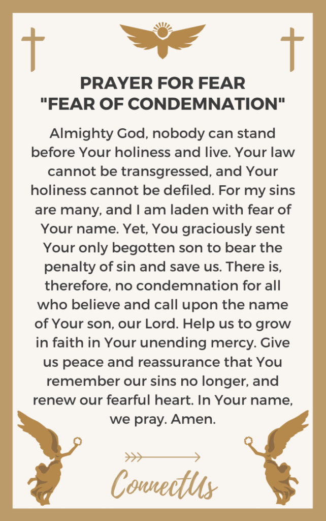 20 Powerful Prayers for Fear – ConnectUS