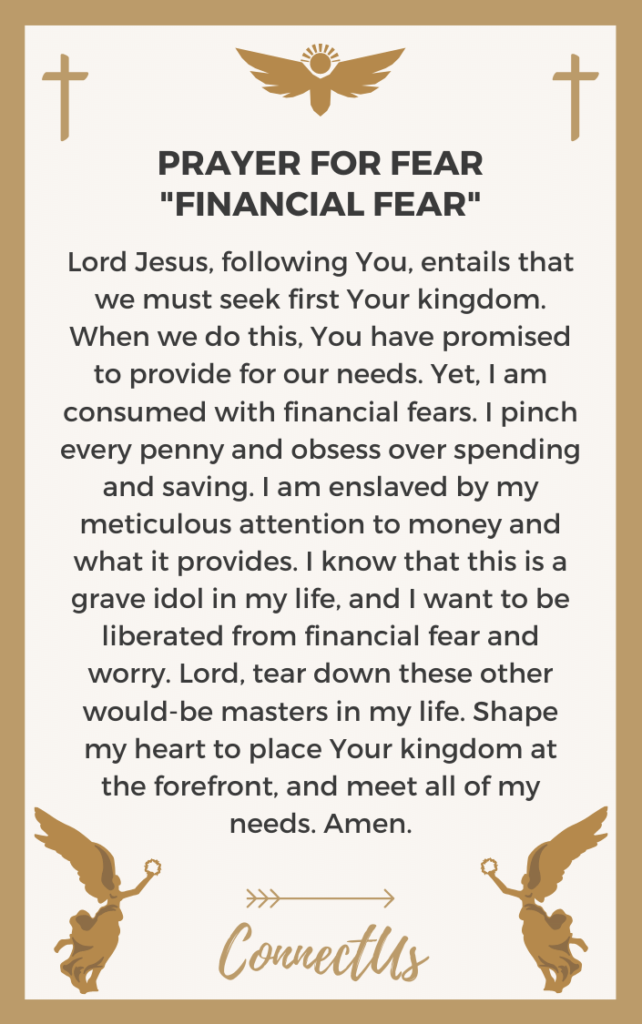 20 Powerful Prayers for Fear – ConnectUS