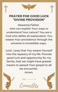 11 Powerful Prayers for Good Luck – ConnectUS