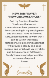 10 Powerful Prayers for a New Job – ConnectUS