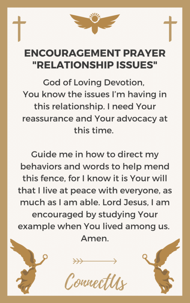 25 Uplifting Prayers for Encouragement – ConnectUS