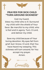 10 Powerful Prayers for a Sick Child – ConnectUS