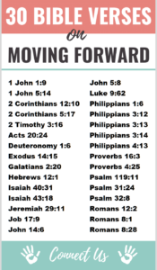30 Uplifting Bible Scriptures on Moving Forward – ConnectUS