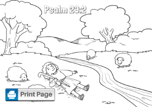 Free Printable Psalm 23 Coloring Pages for Kids – ConnectUS