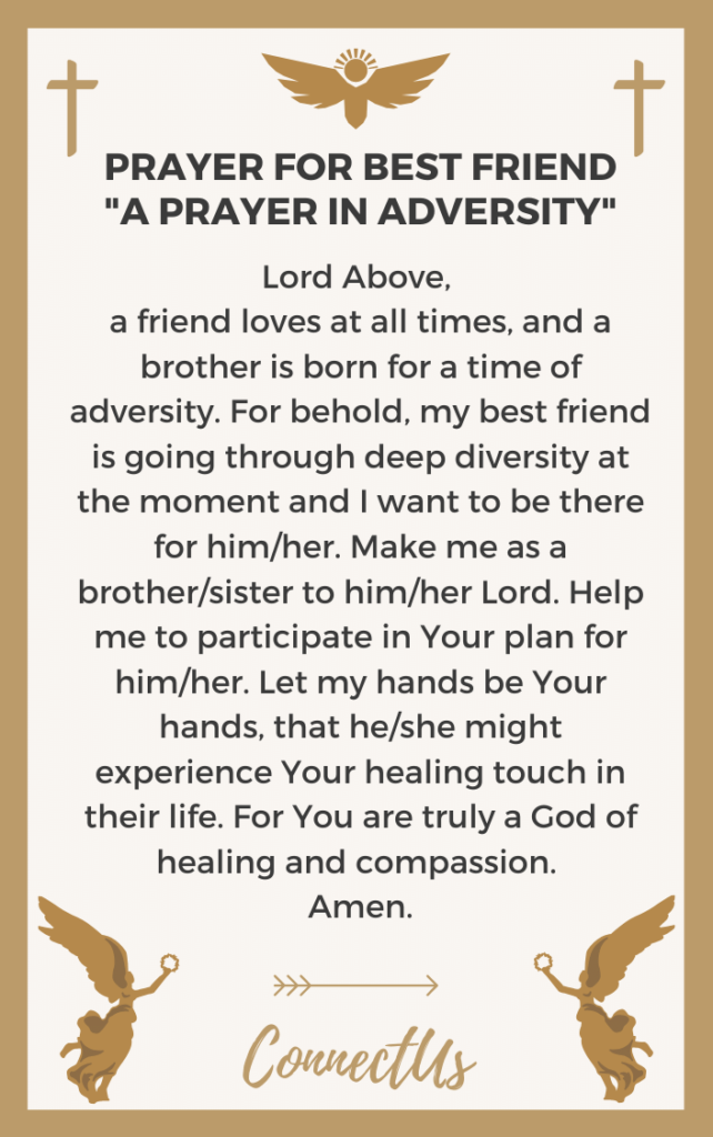 23 Uplifting Prayers for My Best Friend – ConnectUS