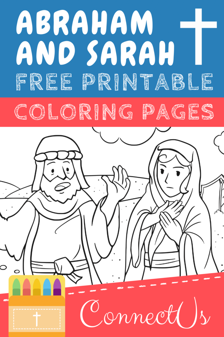 Free Abraham and Sarah Coloring Pages for Kids – ConnectUS