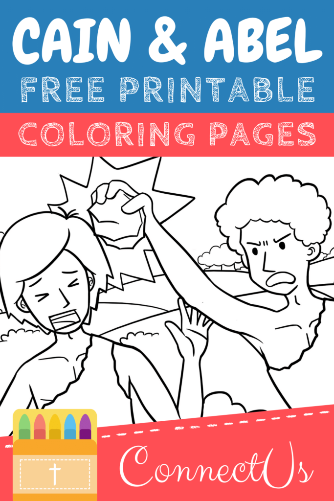 Free Cain and Abel Coloring Pages for Kids (Printable PDFs) – ConnectUS