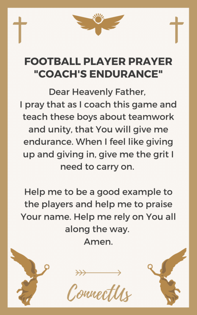 10 Powerful Prayers for Football Players – ConnectUS