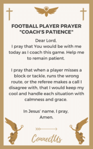 10 Powerful Prayers for Football Players – ConnectUS