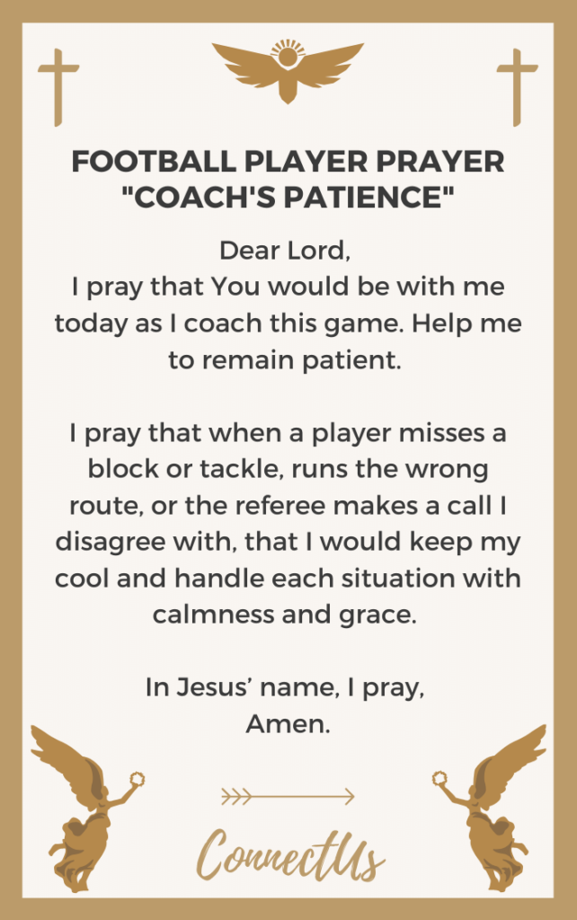 10 Powerful Prayers for Football Players – ConnectUS