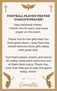10 Powerful Prayers for Football Players – ConnectUS