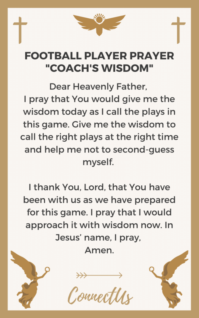 10 Powerful Prayers for Football Players – ConnectUS